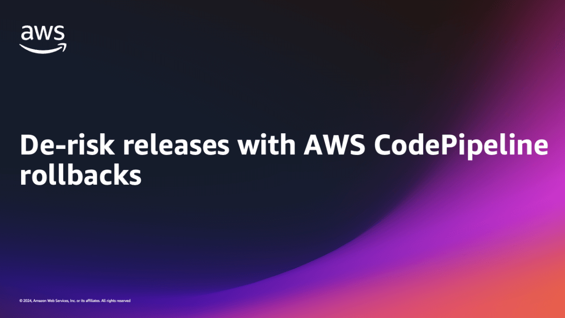 DevOpsChat Articles - De-risk releases with AWS CodePipeline rollbacks DevOpsChat Articles - De-risk releases with AWS CodePipeline rollbacks