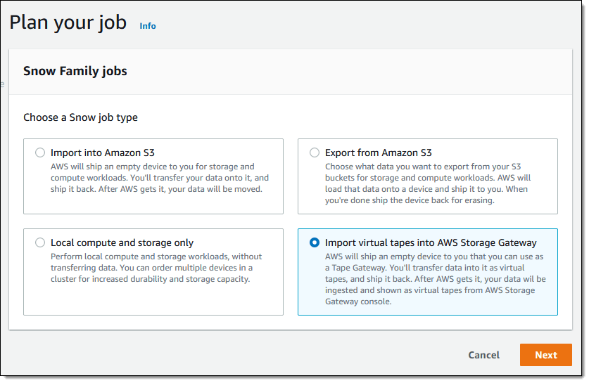 DevOpsChat Articles - New – Offline Tape Migration Using AWS Snowball Edge DevOpsChat Articles - New – Offline Tape Migration Using AWS Snowball Edge