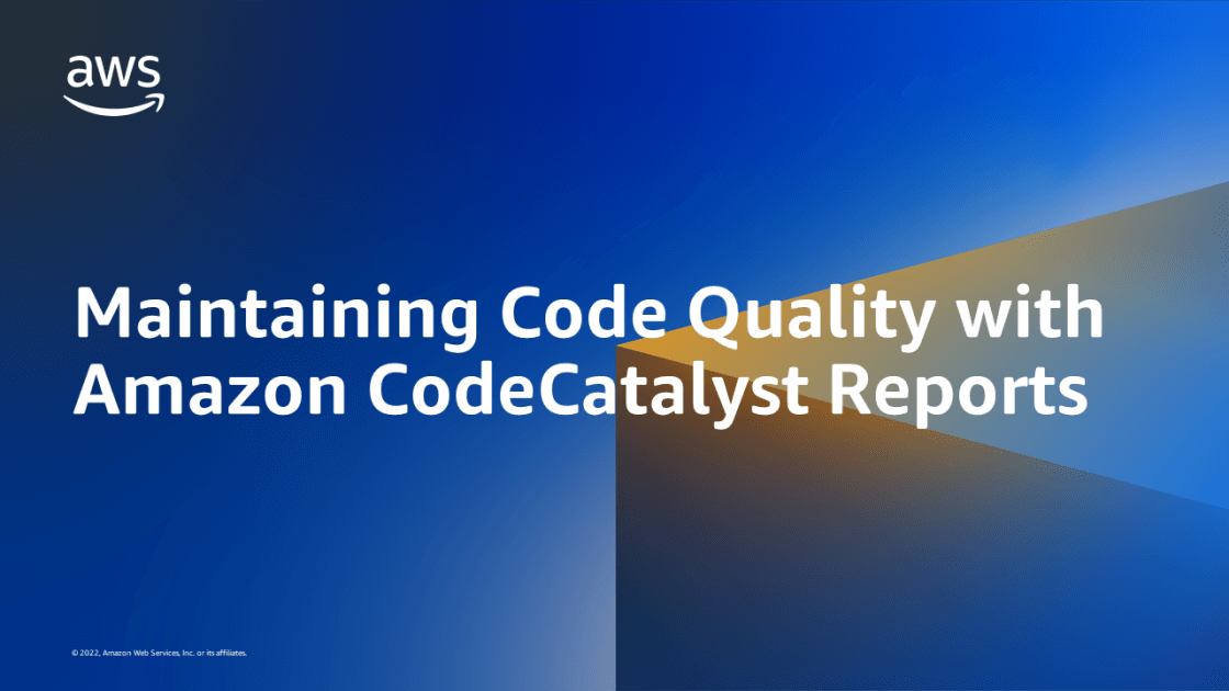Devopschat Articles Maintaining Code Quality With Amazon Codecatalyst