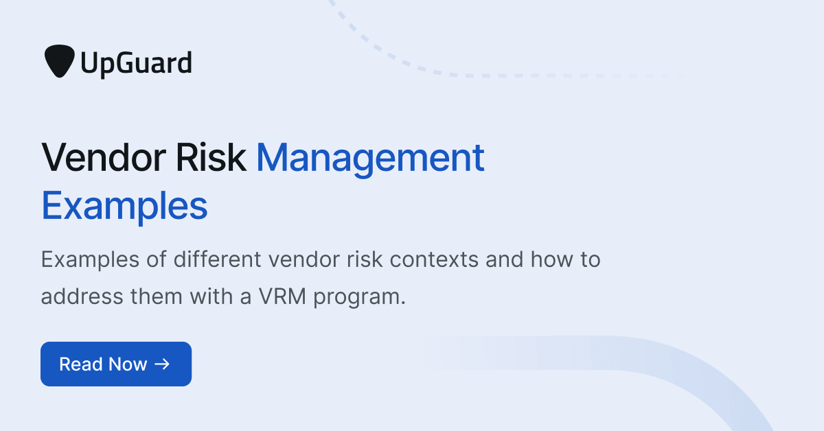 DevOpsChat Articles - Vendor Risk Management Examples | UpGuard DevOpsChat Articles - Vendor Risk Management Examples | UpGuard