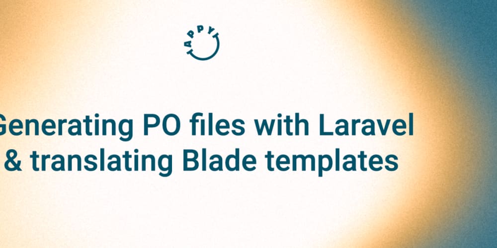 LaraChat Articles - Generating PO files with Laravel & translating ... LaraChat Articles - Generating PO files with Laravel & translating ...